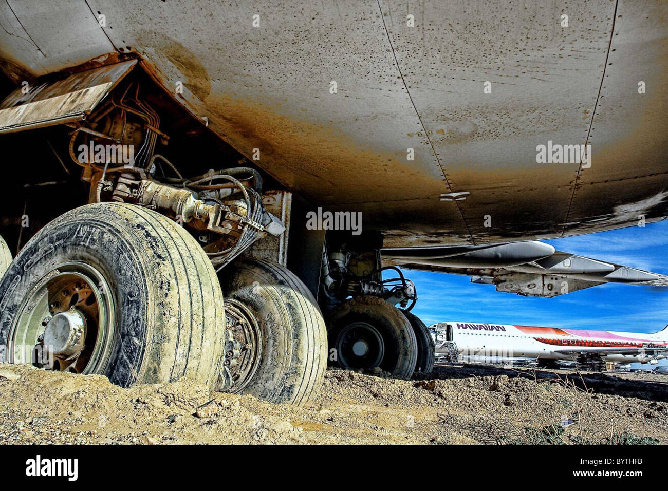 Airplane Graveyard These beautiful photographs of an airplane graveyard ...