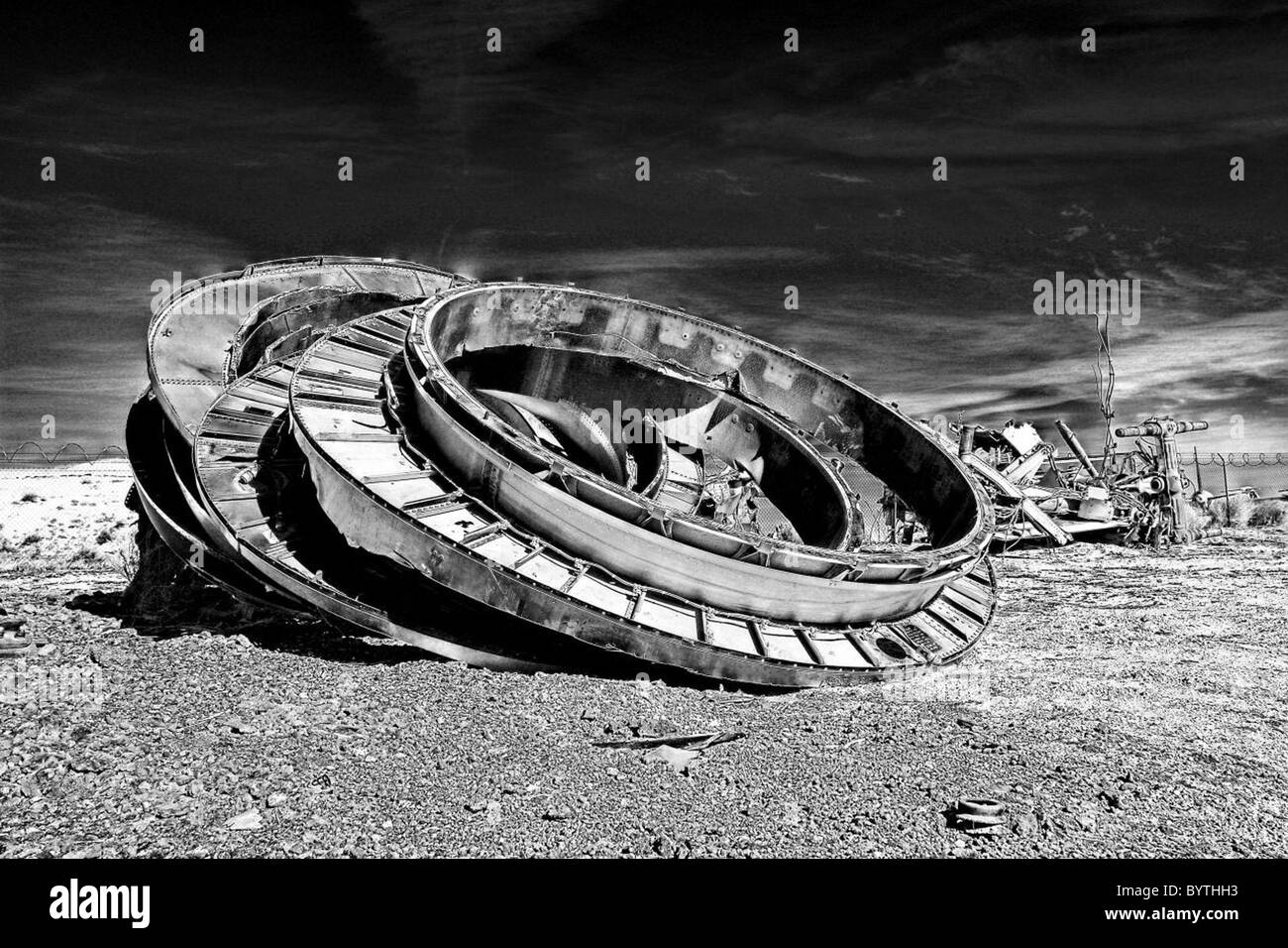 Airplane Graveyard These beautiful photographs of an airplane graveyard ...