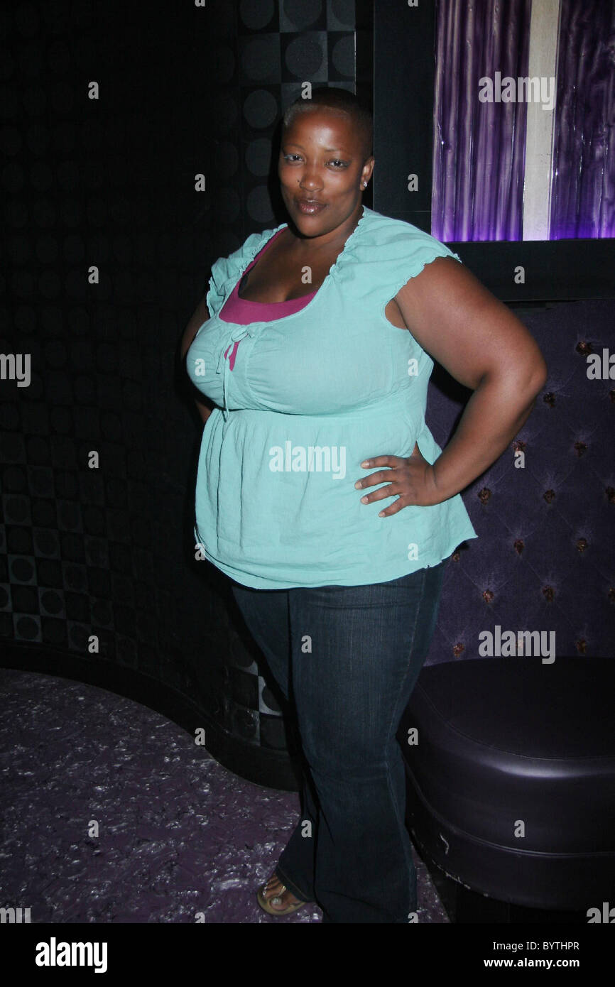 Frenchie Davis attends Chippendales Show at the Rio Hotel and Casino ...