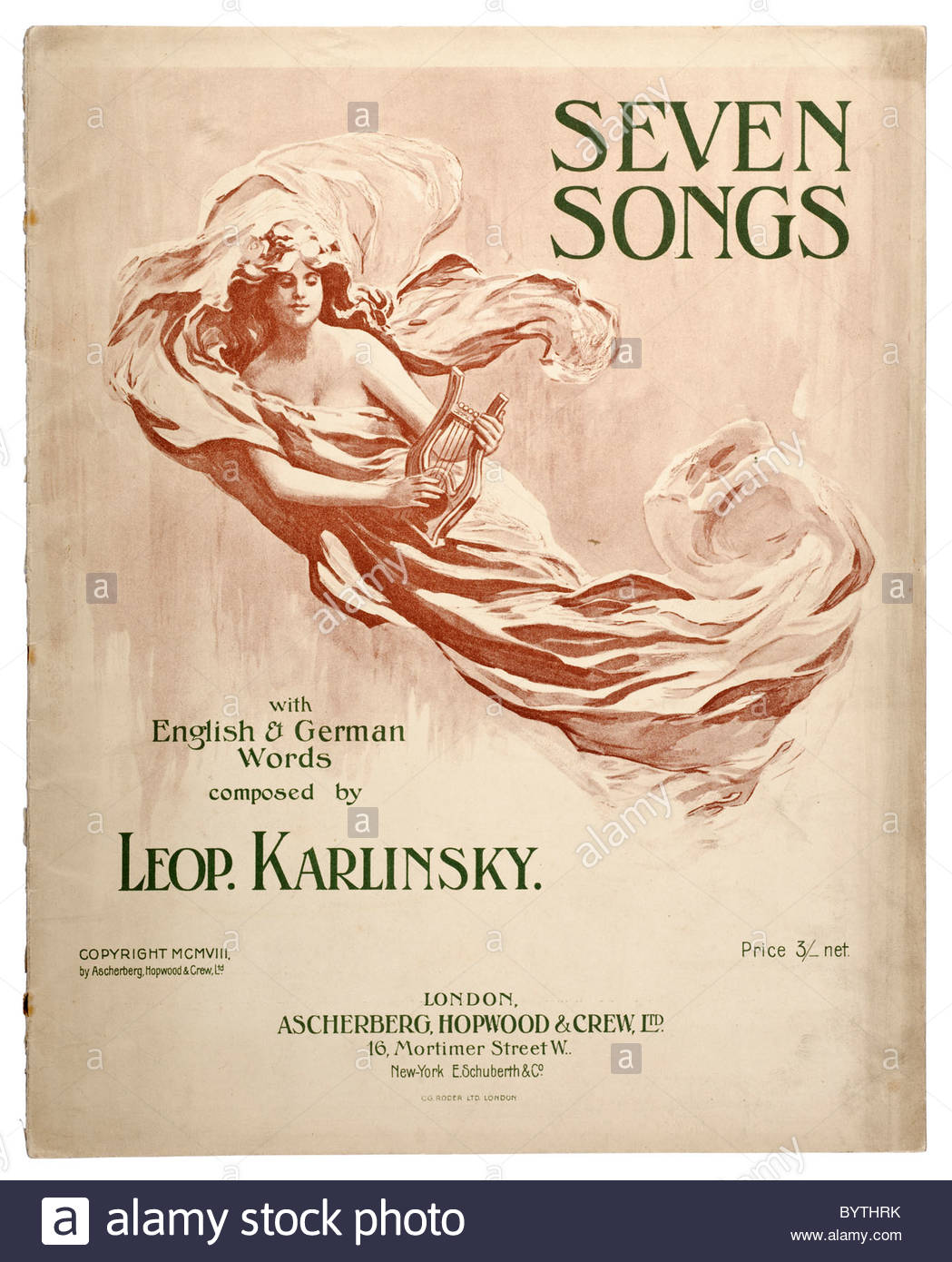 Sheet Music Book Cover High Resolution Stock Photography and Images - Alamy