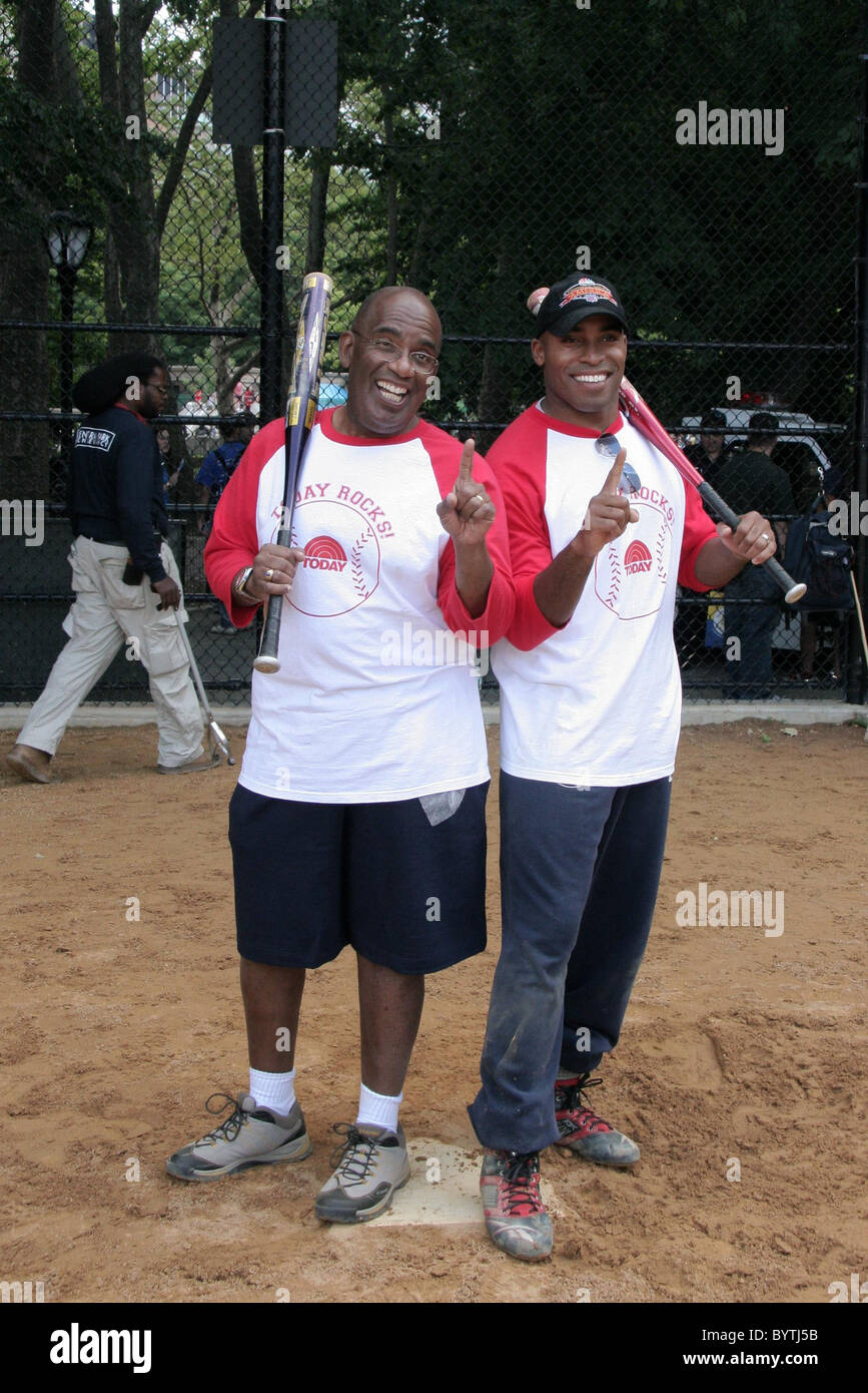 The Today Show' news anchors Al Roker and Tiki Barber ABC's 'Good ...