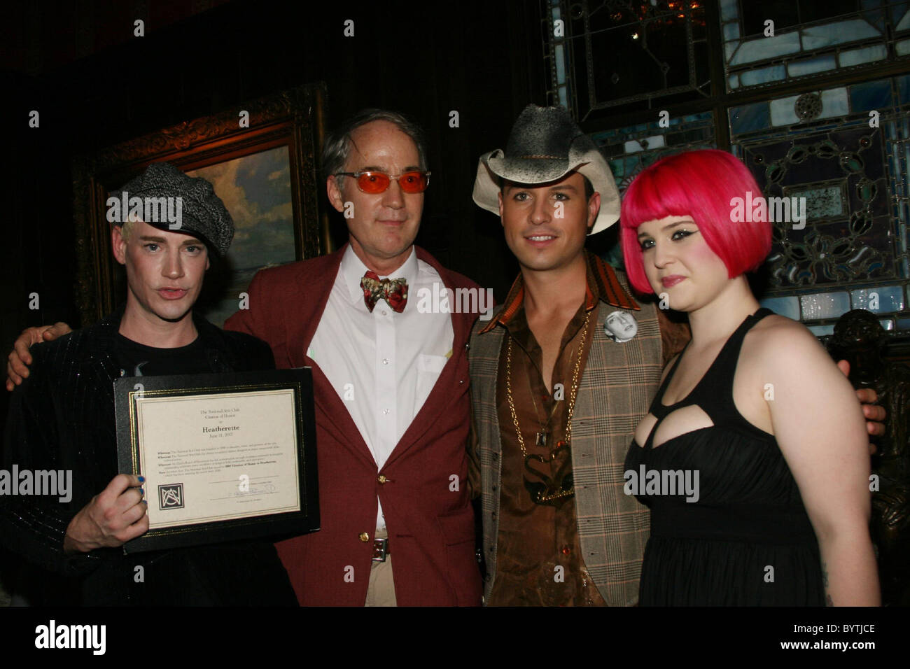 Richie Rich, Aldon James, Traver Raines and Kelly Osbourne Heatherette ...