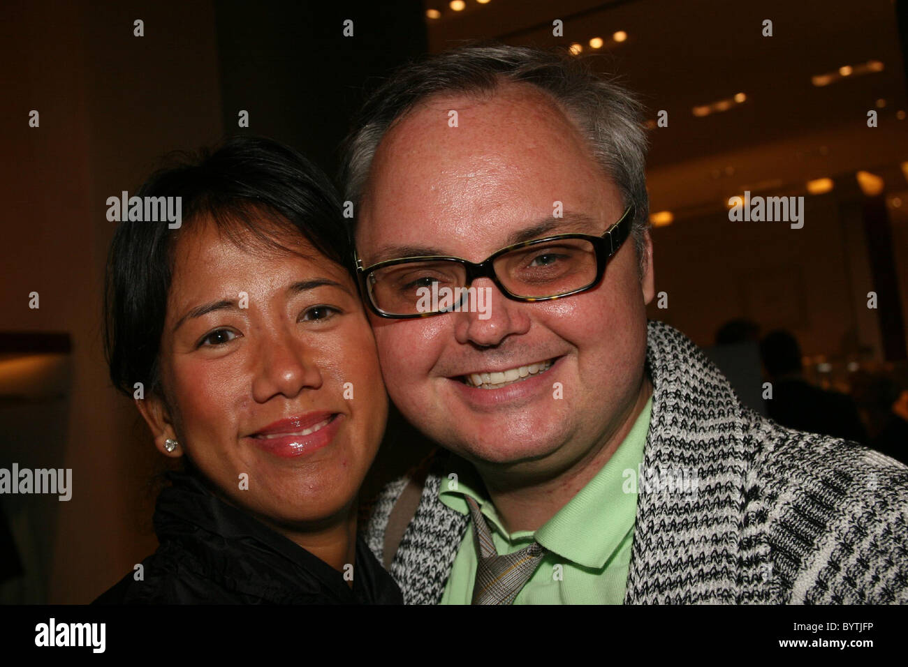 Bernice Kwok-Gabel and Mickey Boardman Hermes Wall Street opening ...
