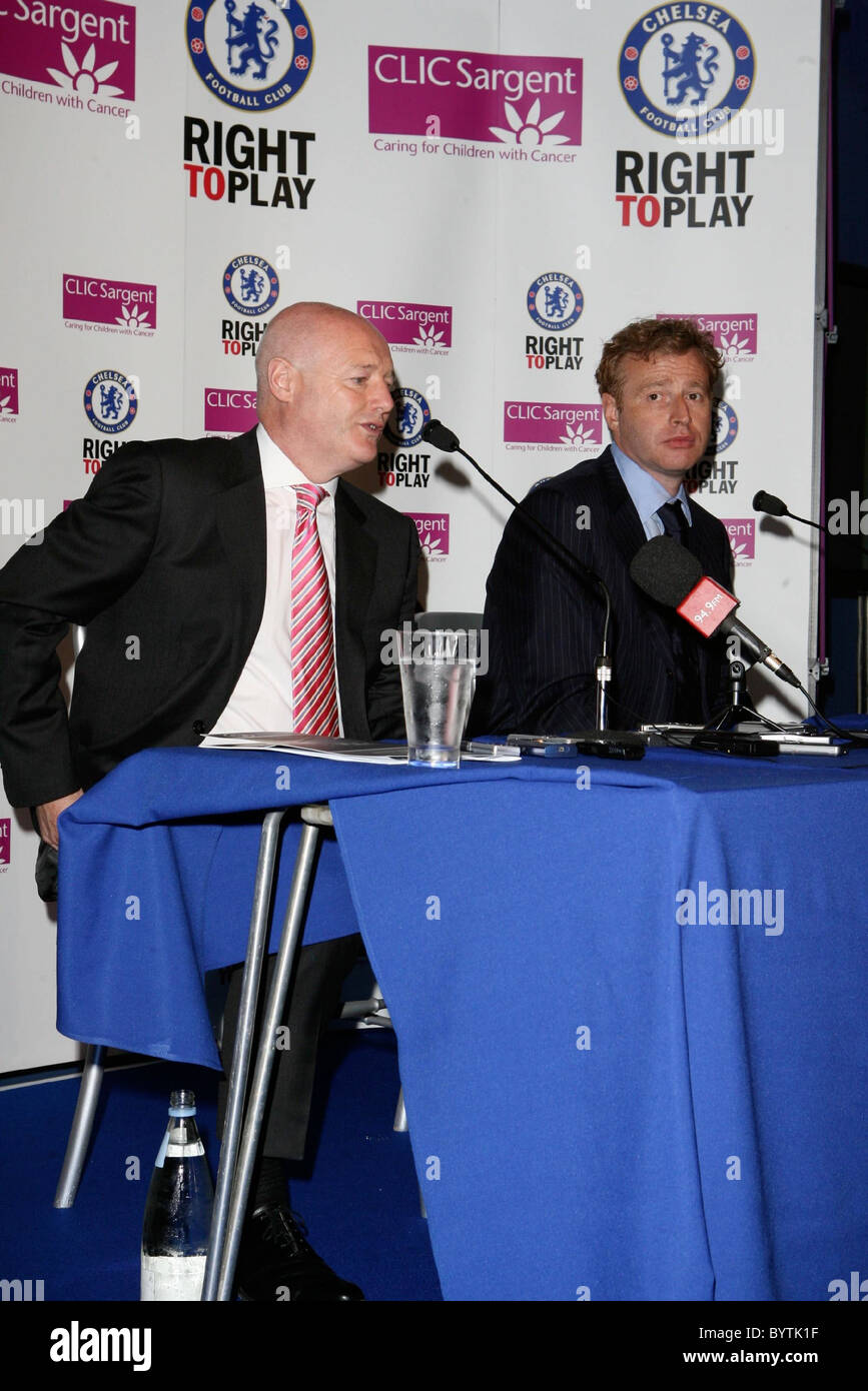 Peter Kenyon and Simon Taylor Chelsea FC unveiled a new multi million ...