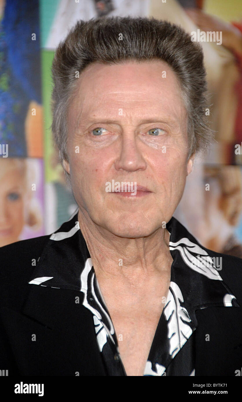 Christopher Walken New York premiere of 'Hairspray' held at the ...