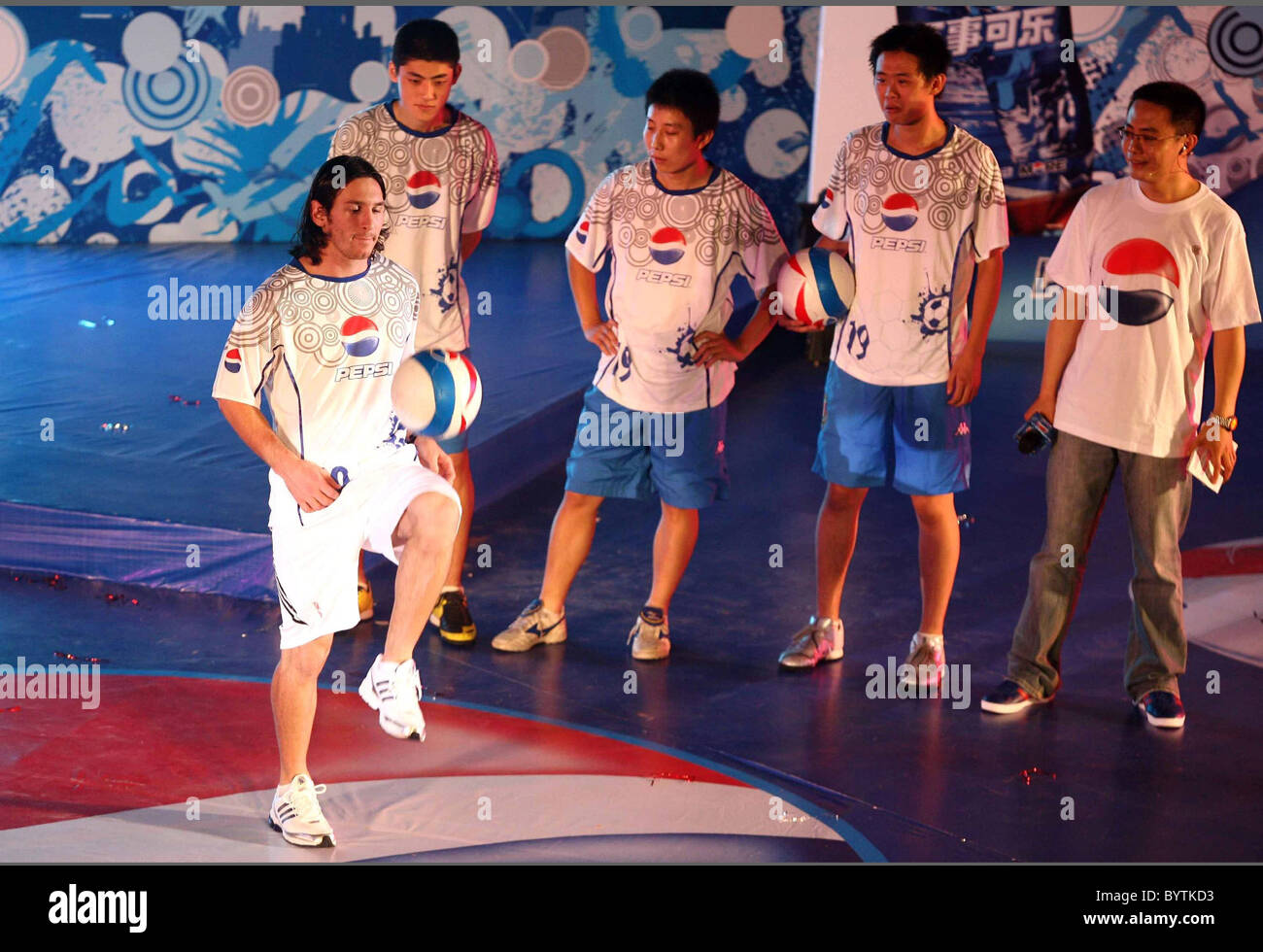 Lionel Andrés Messi Argentine football player Messi at the event 'Messi ...