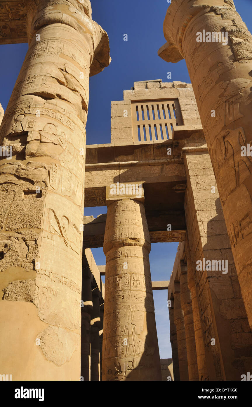 Hall of ancient egypt hi-res stock photography and images - Alamy