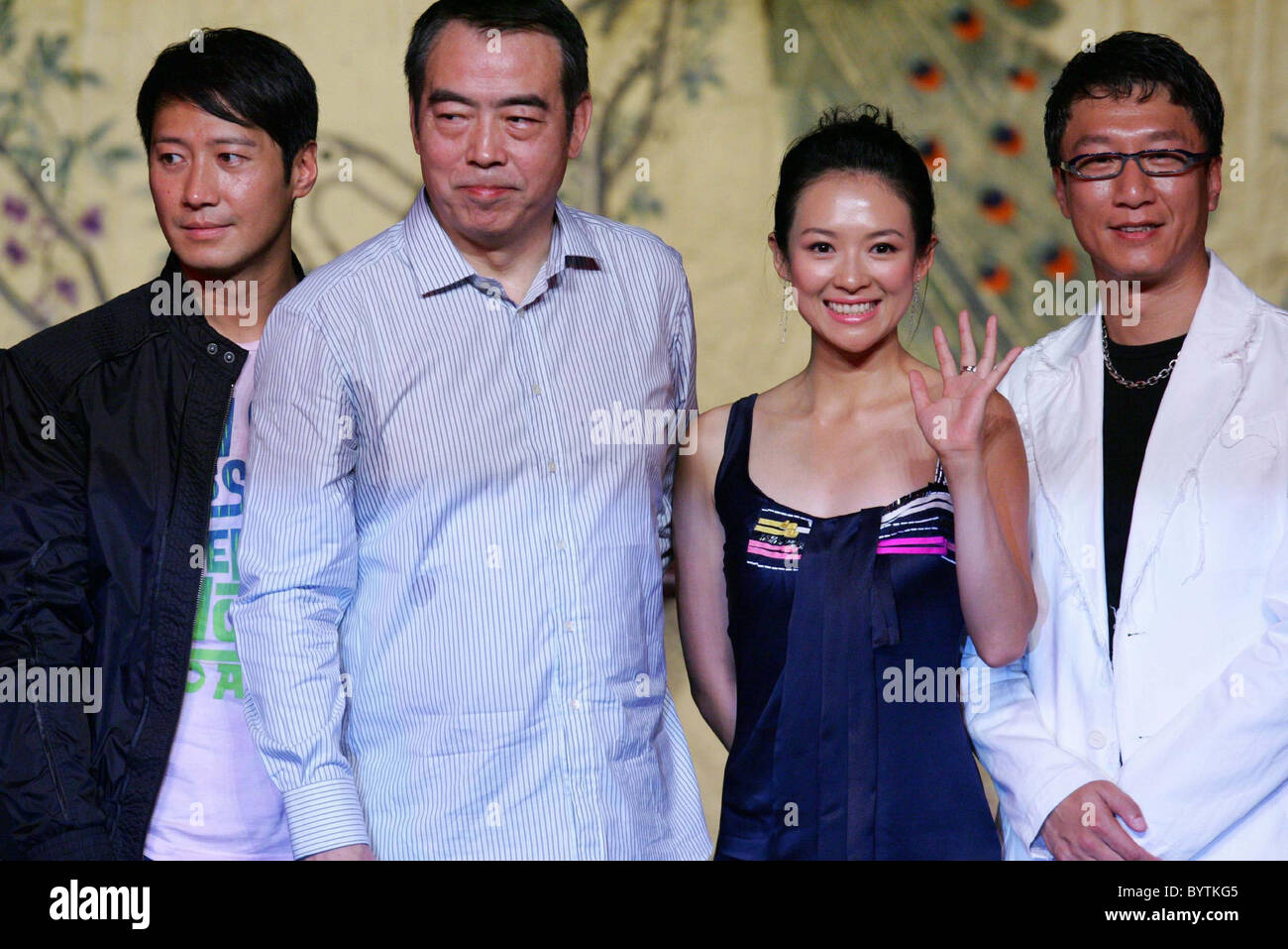 Leon Lai (actor), Chen Kaige (director), Zhang Ziyi (actress) and guest ...