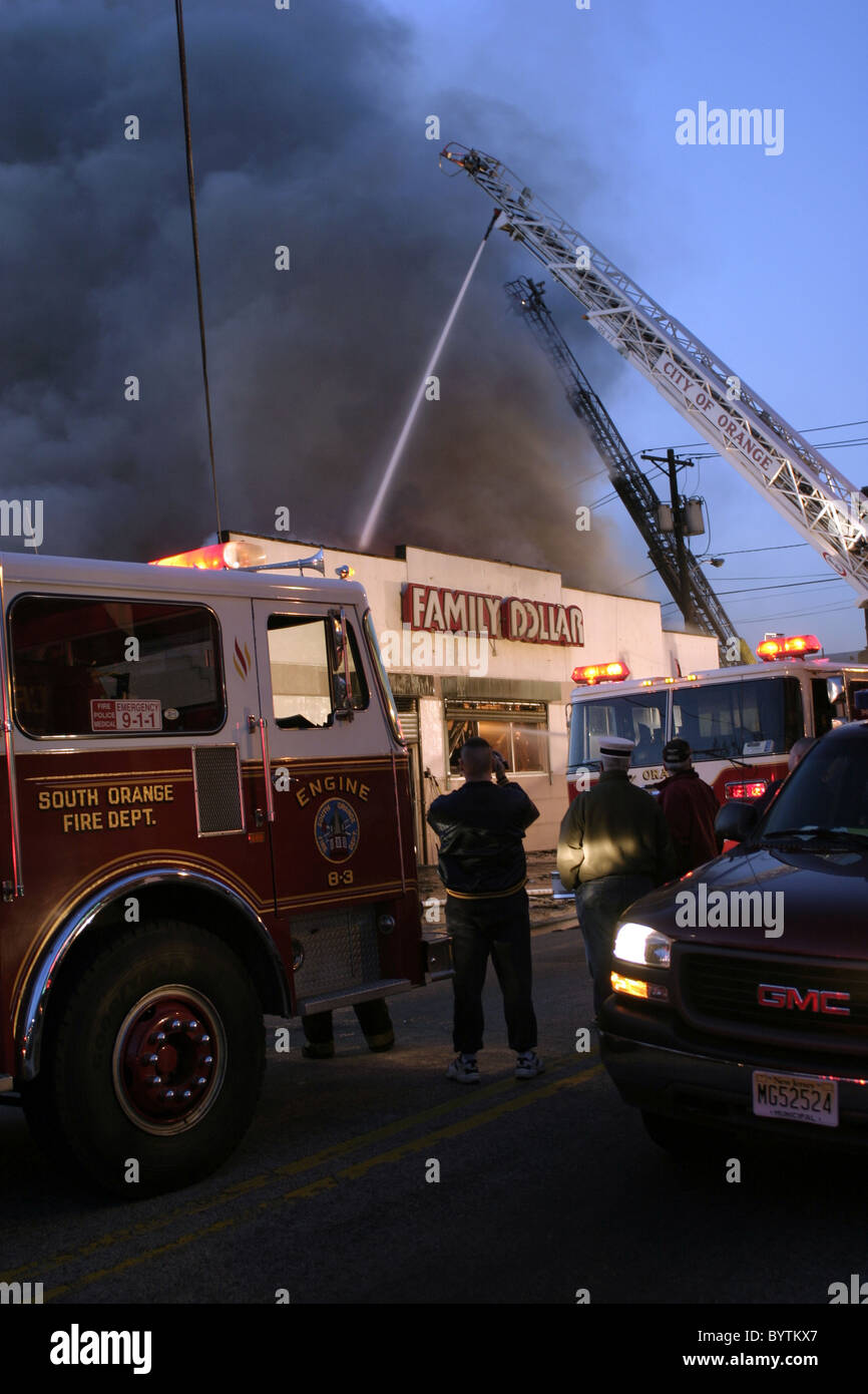Red fire engine fire hose extinguish fire emergency services hi-res ...