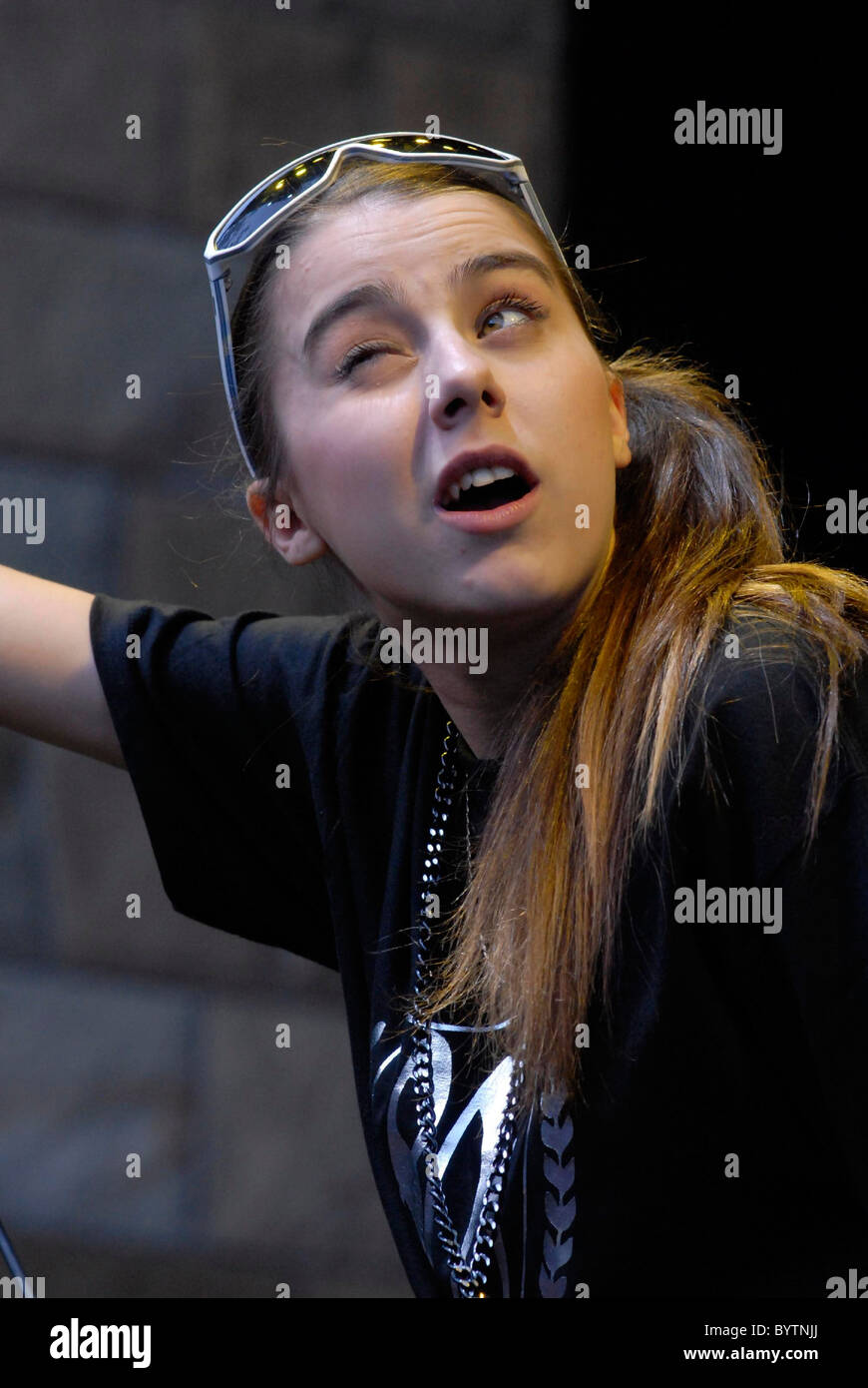 Lady Sovereign performing at the Santa Barbara Bowl Santa Barbara ...