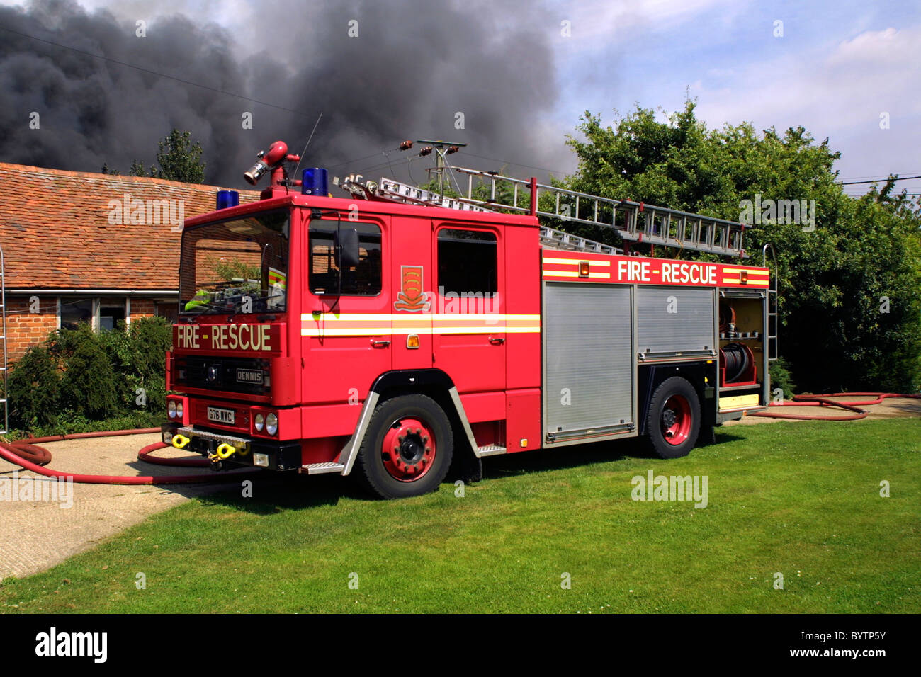 Fire engine equipment locker hi-res stock photography and images - Alamy