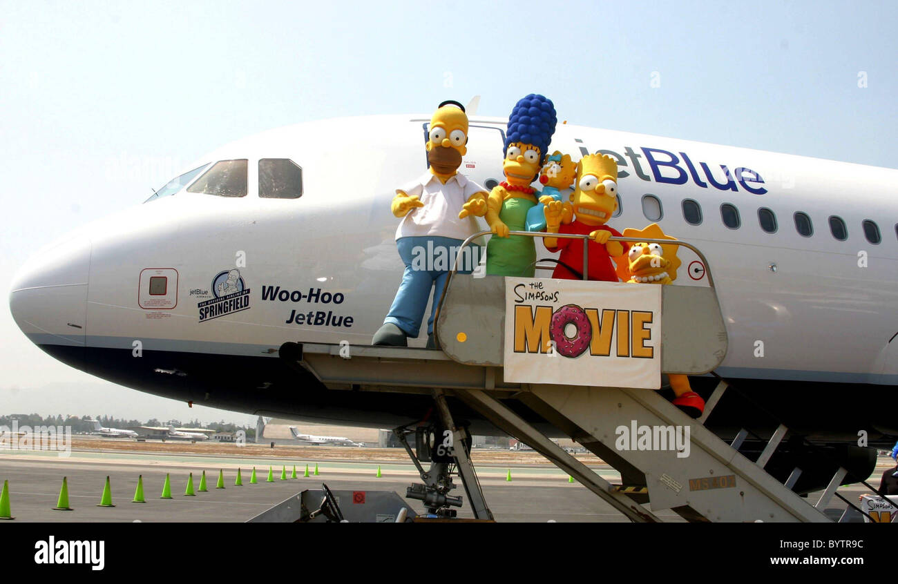 The simpsons movie release hi-res stock photography and images - Alamy