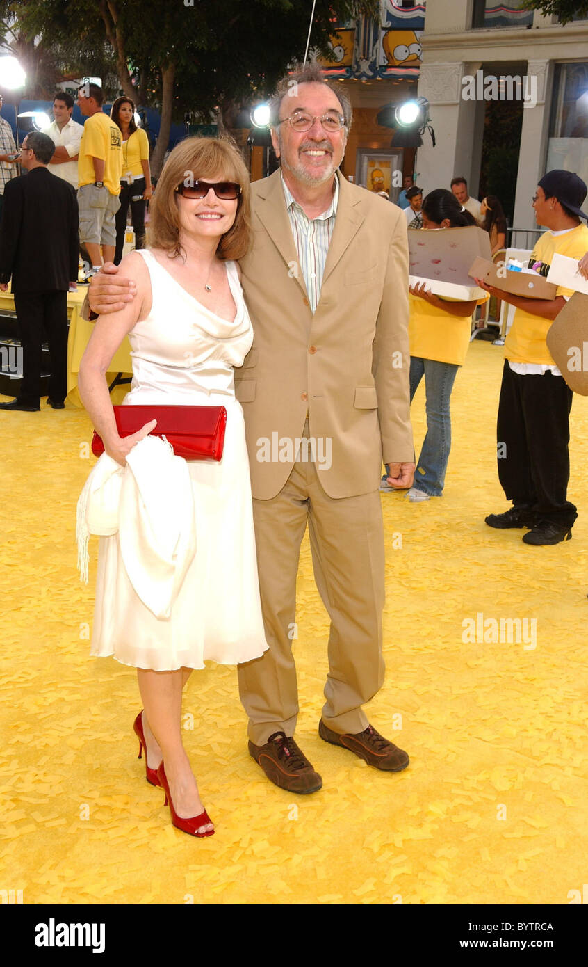 Jim Brooks 'The Simpsons Movie' premiere at the Mann Village Theater ...