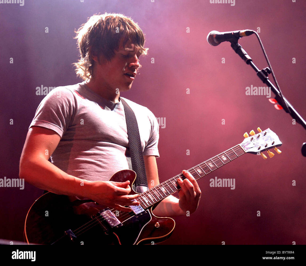 Arctic monkeys glastonbury hi-res stock photography and images - Alamy