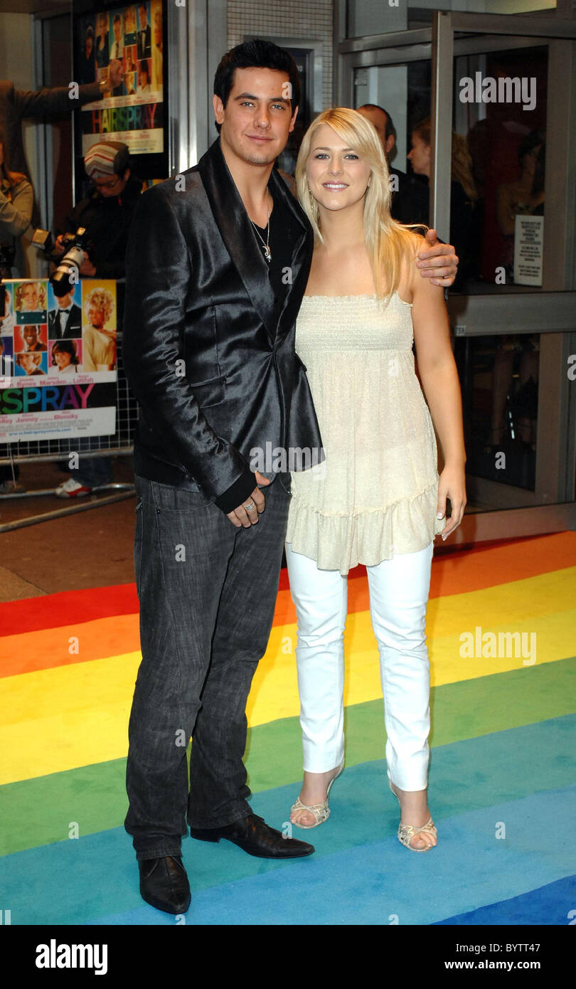 Susan McFadden and Danny Bayne UK Premiere of 'Hairspray' held at the ...