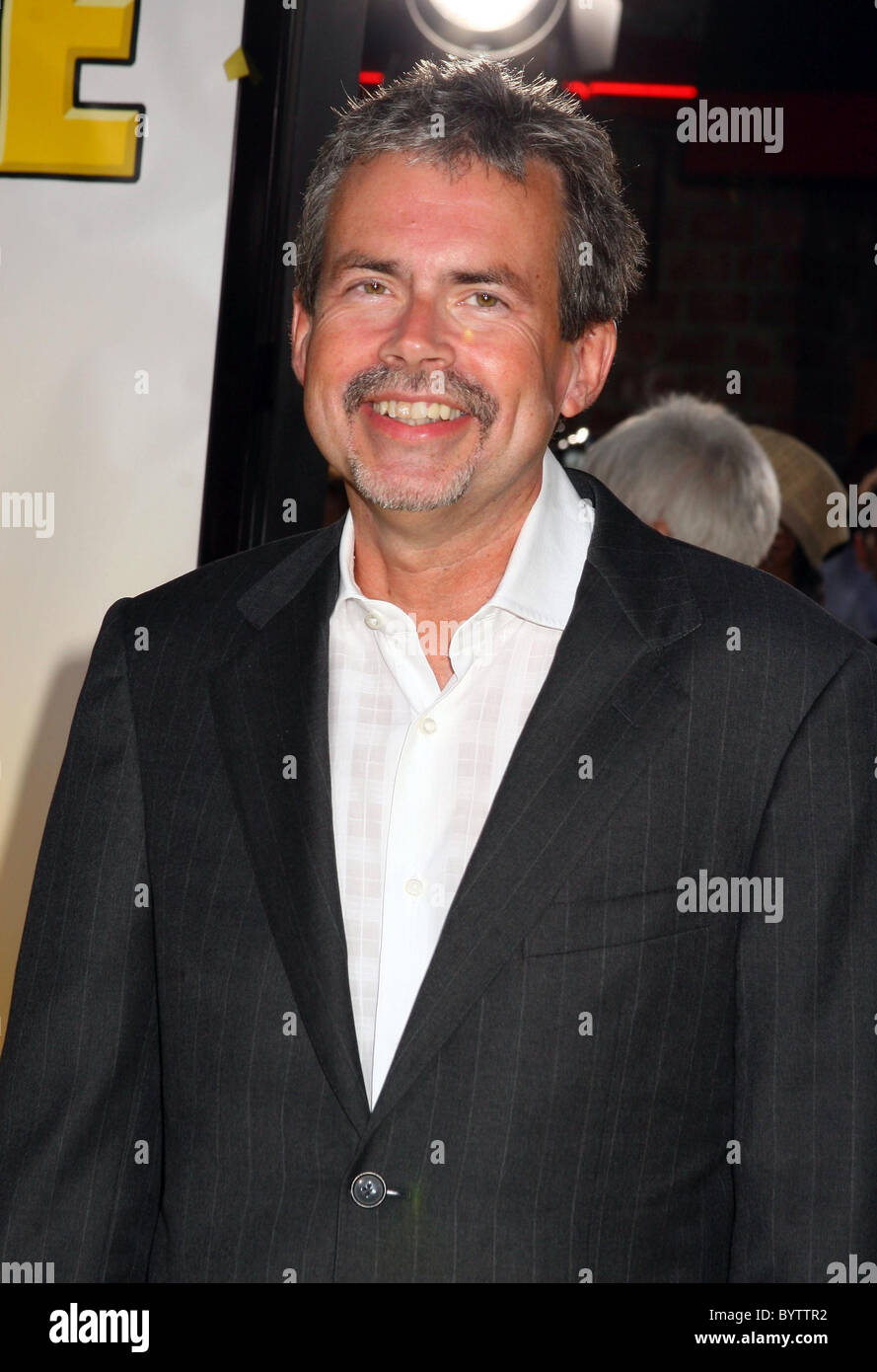 Mike Scully - Writer/Producer 'The Simpsons Movie' premiere at the Mann ...