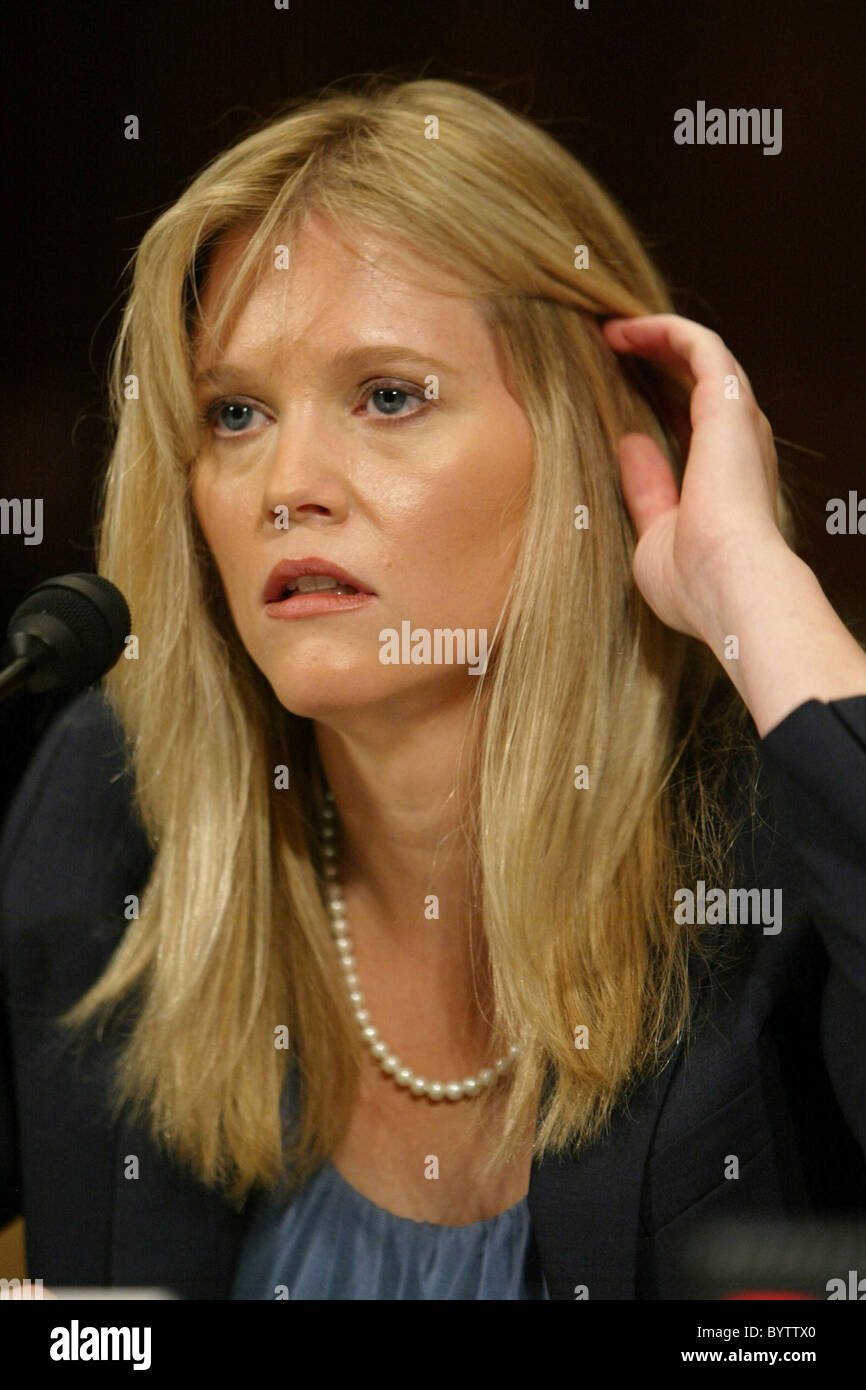 President Bush's former political director Sara Taylor arrives on ...