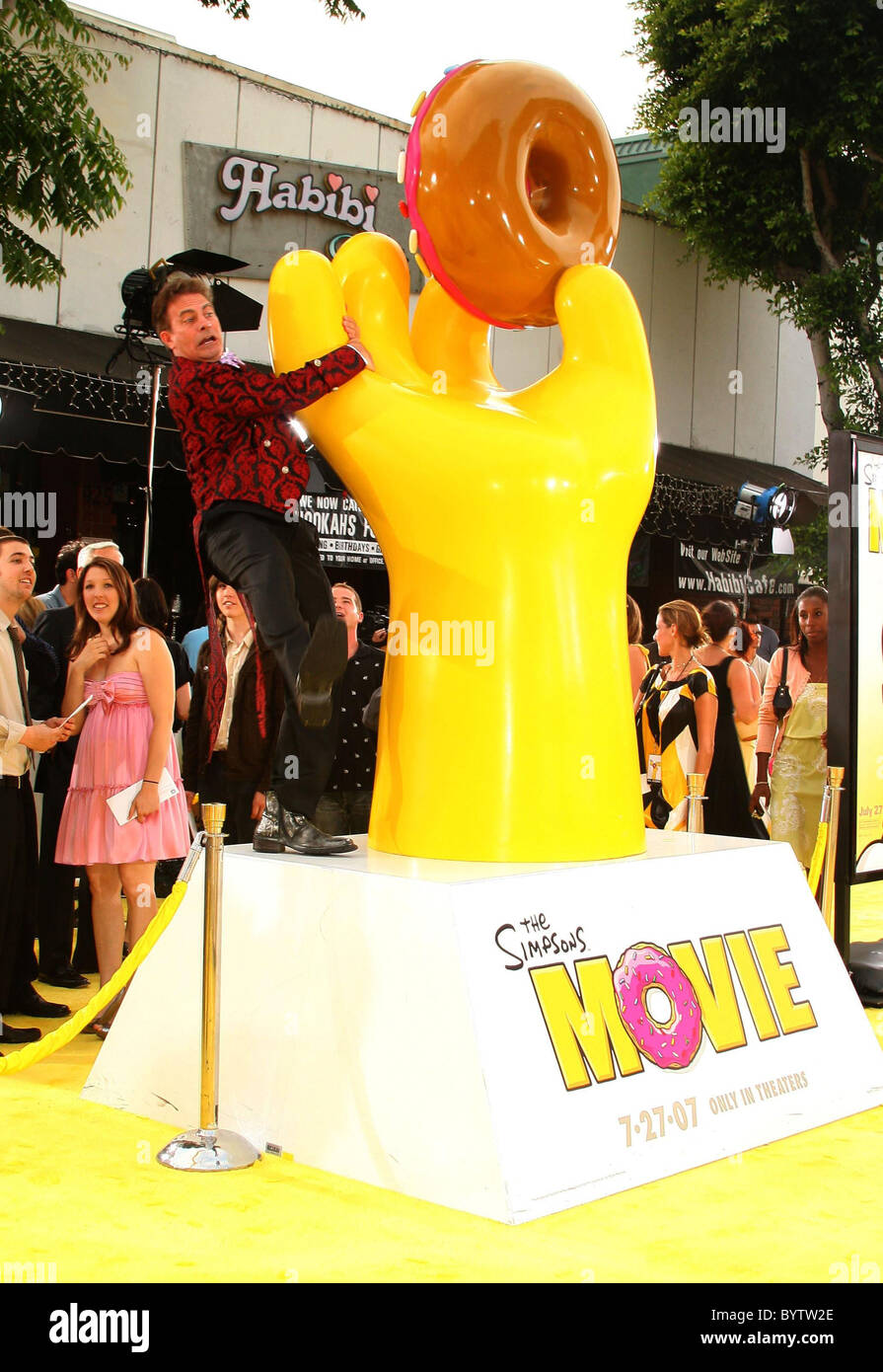 David Silverman, Director 'The Simpsons Movie' World Premiere ...