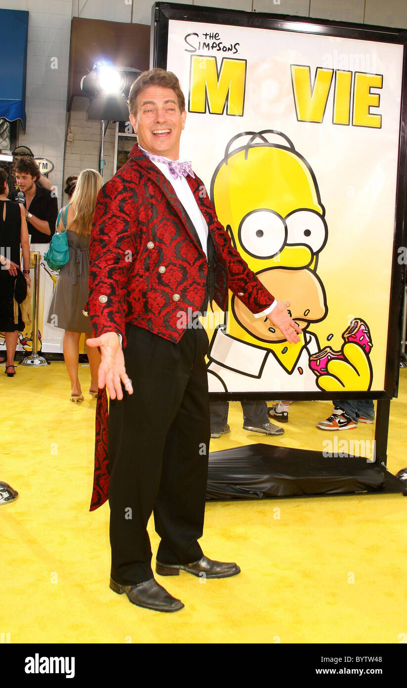 David Silverman, Director 'The Simpsons Movie' World Premiere ...