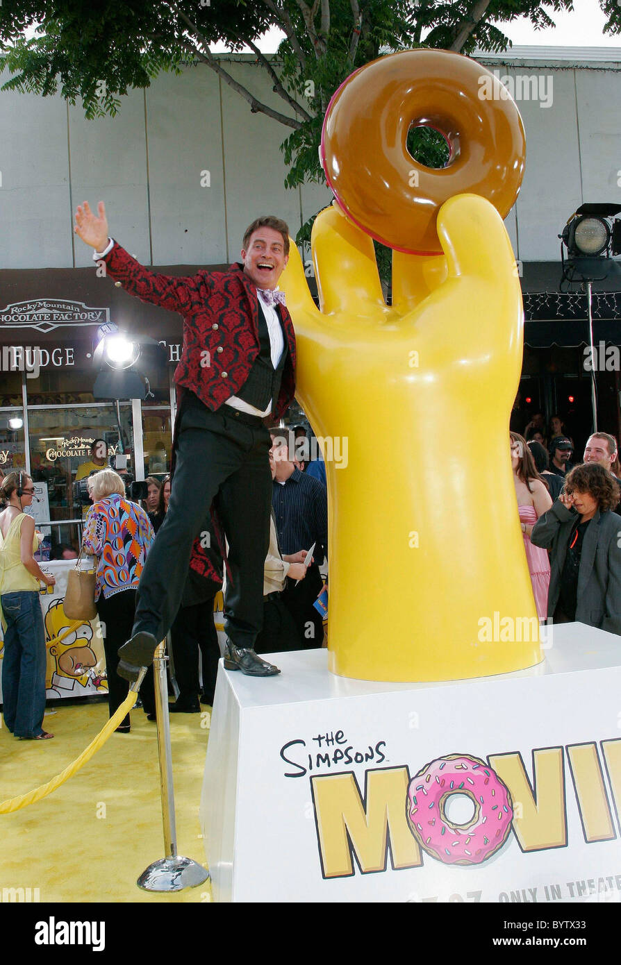 David Silverman - Director 'The Simpsons Movie' premiere at the Mann ...