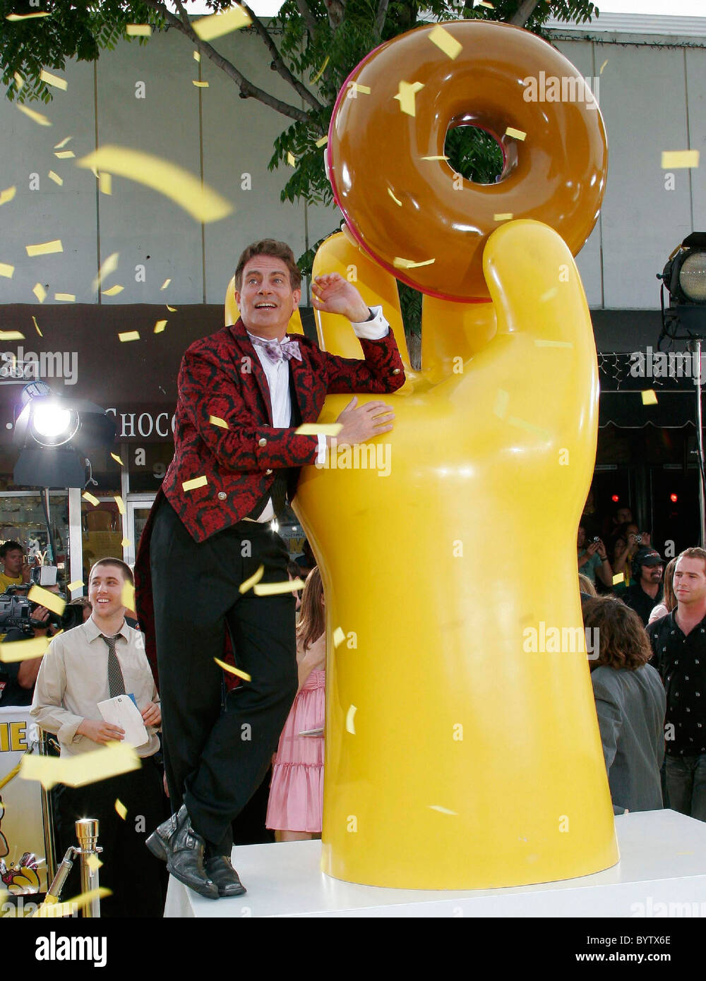 David Silverman - Director 'The Simpsons Movie' premiere at the Mann ...