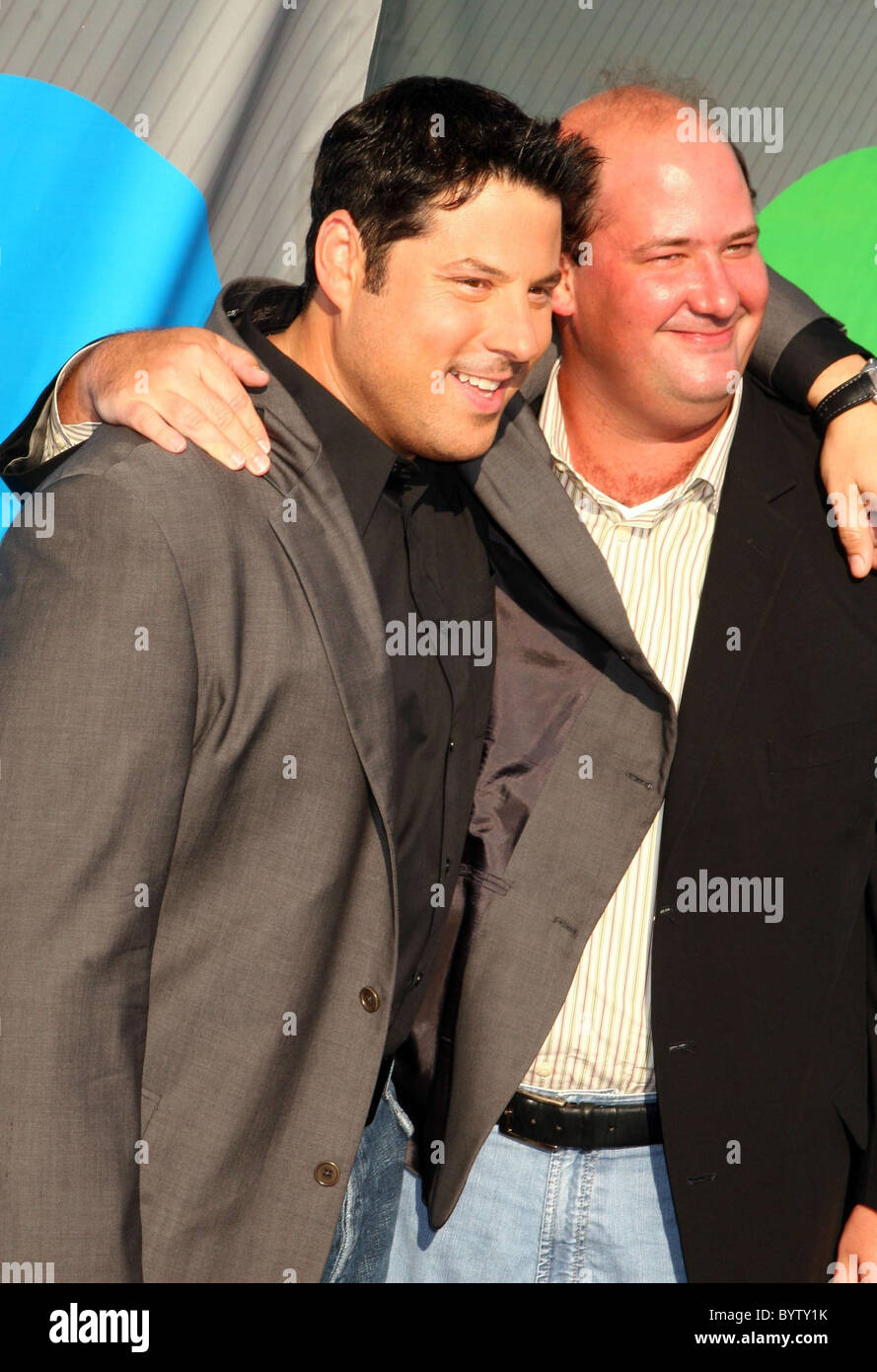 Greg Grunberg and Brian Baumgartner NBC All-Star party at the Beverly ...