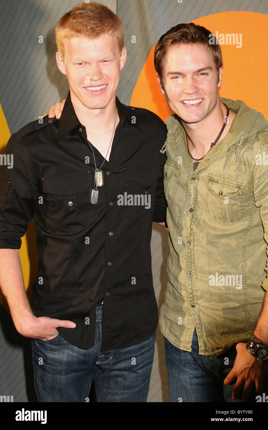 Jesse Plemons and Scott Porter NBC All-Star party at the Beverly Hilton ...