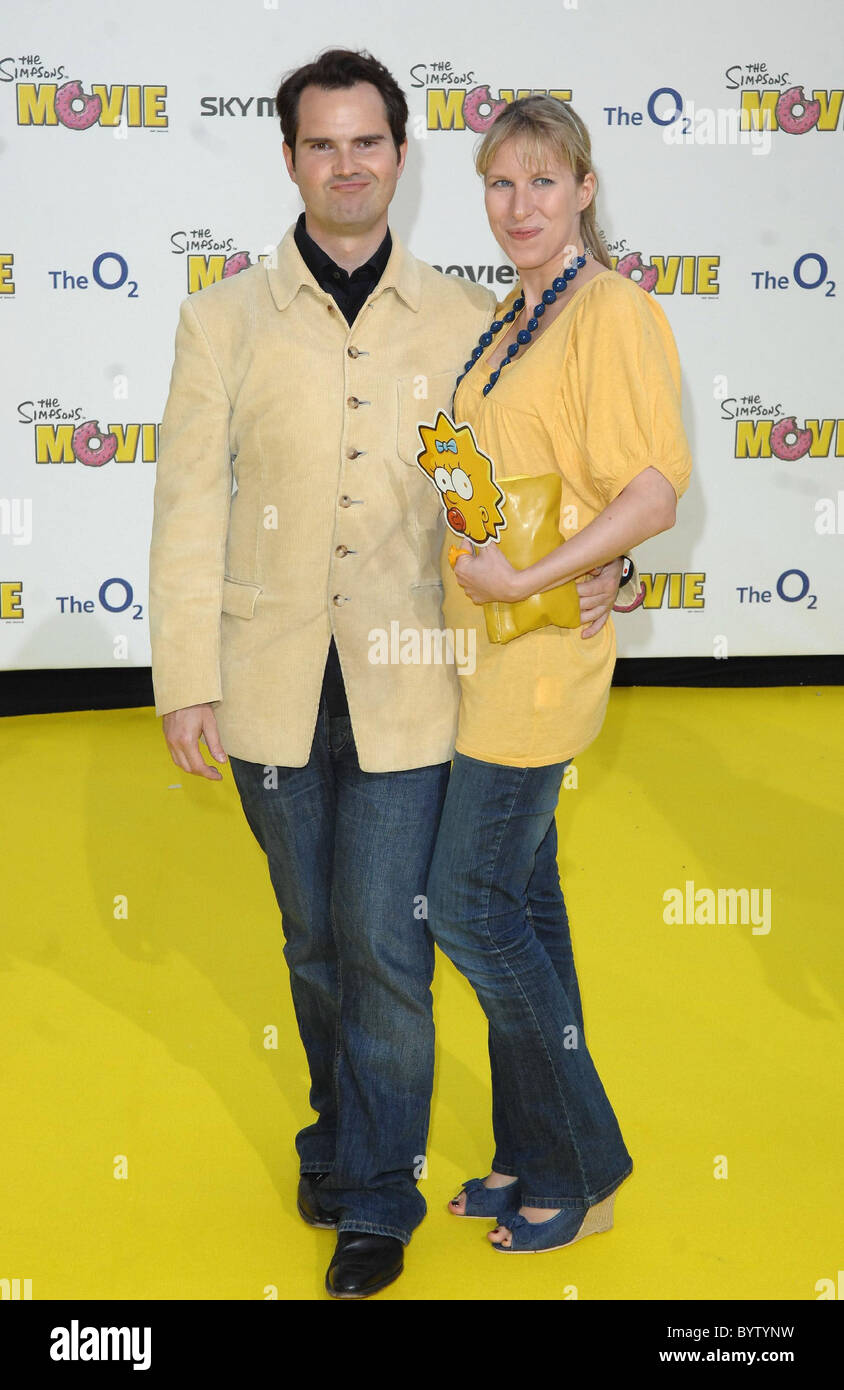 Jimmy Carr 'The Simpsons Movie' UK premiere at Vue Cinema - Arrivals ...