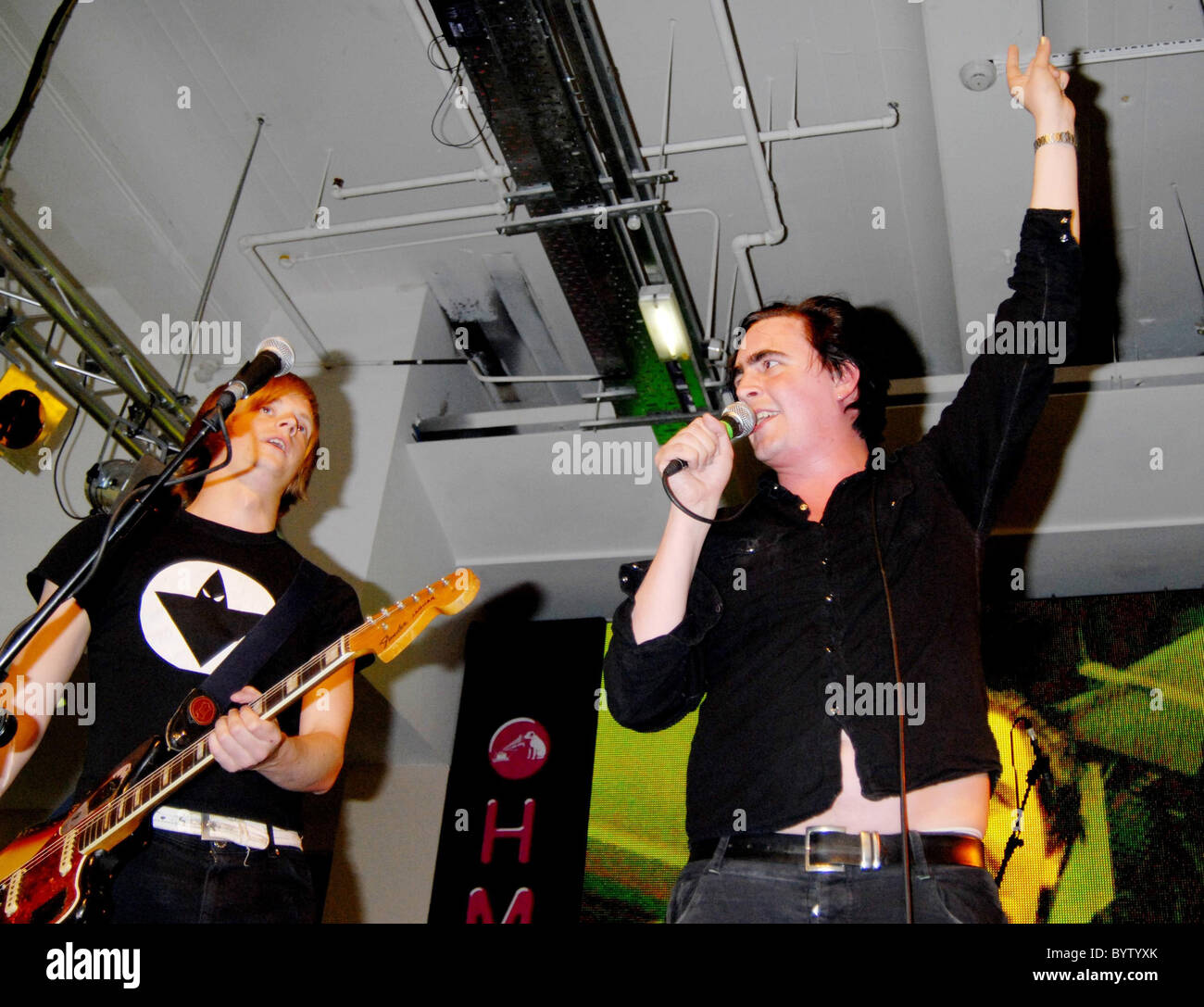 Jasper Future and Eddie Argos Art Brut perform live and sign copies of ...