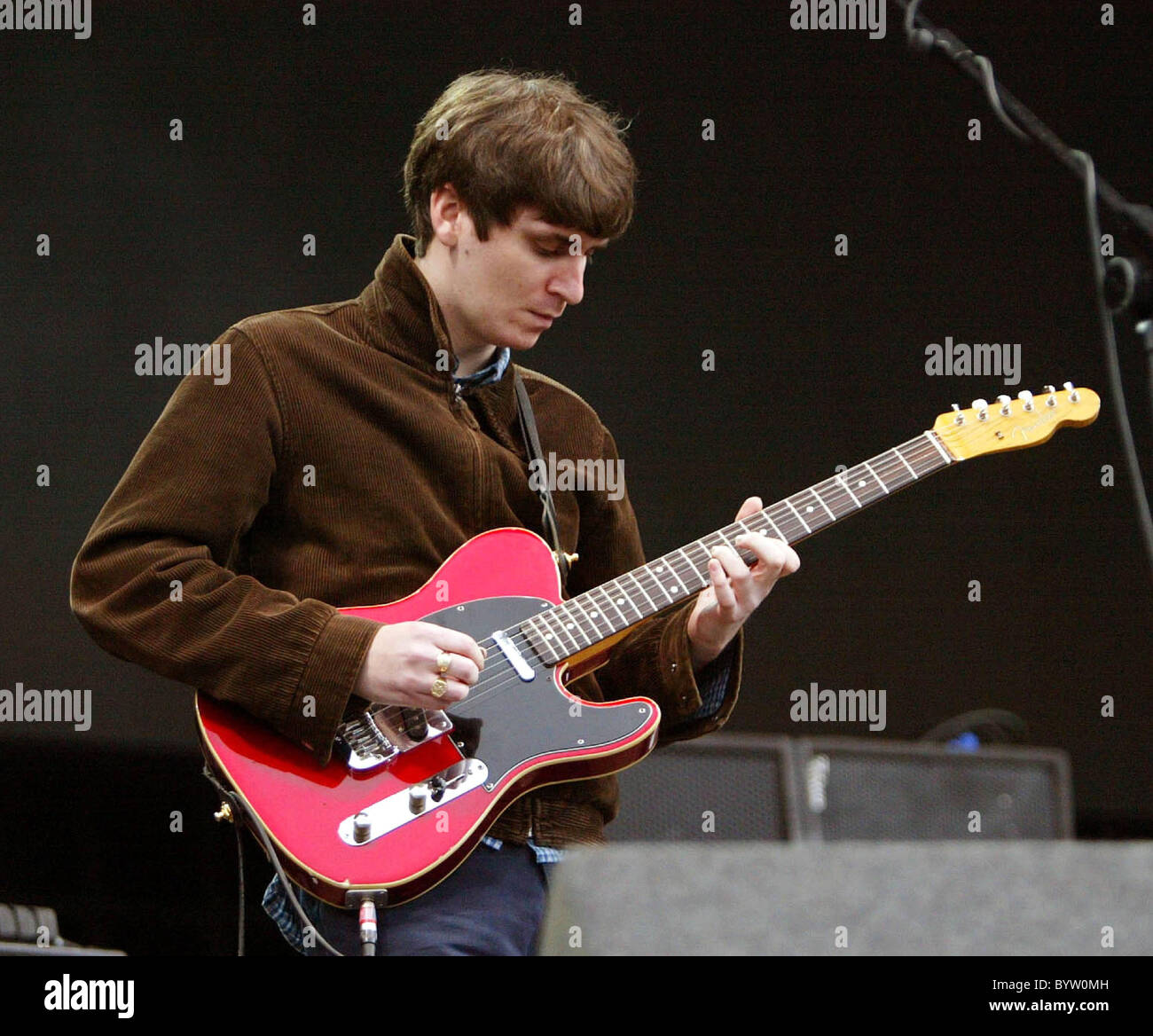 Bill Ryder Jones of The Coral Performing at the Knowsley Hall Music ...