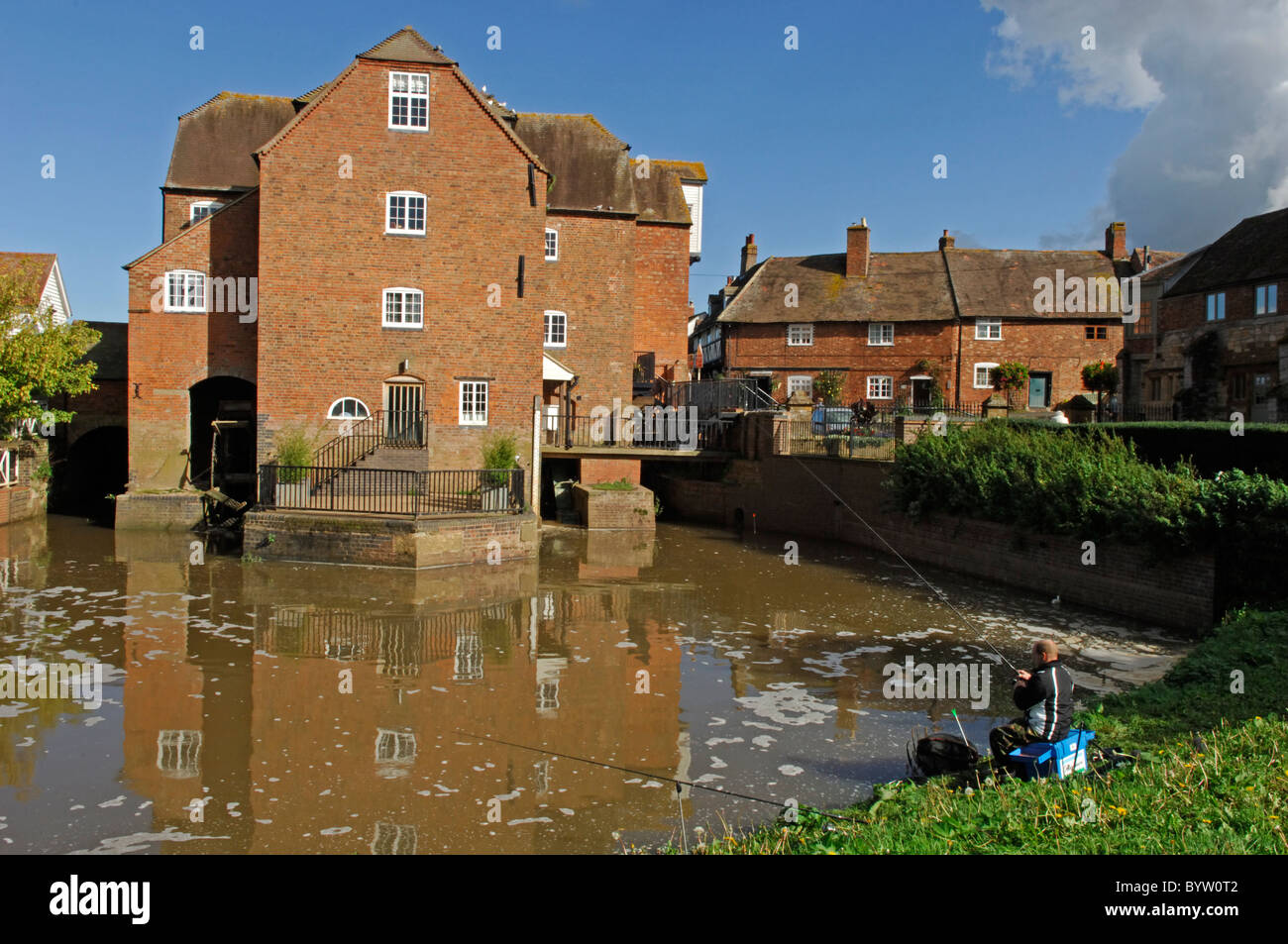 Fishing the mill pool hi-res stock photography and images - Alamy