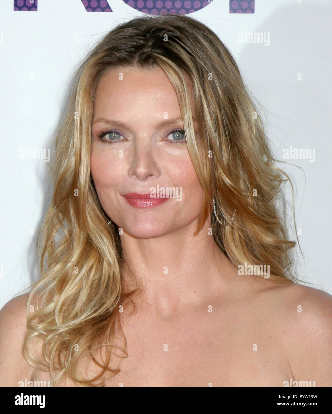 Michelle Pfeiffer New York premiere of 'Hairspray' held at the Ziegfeld ...