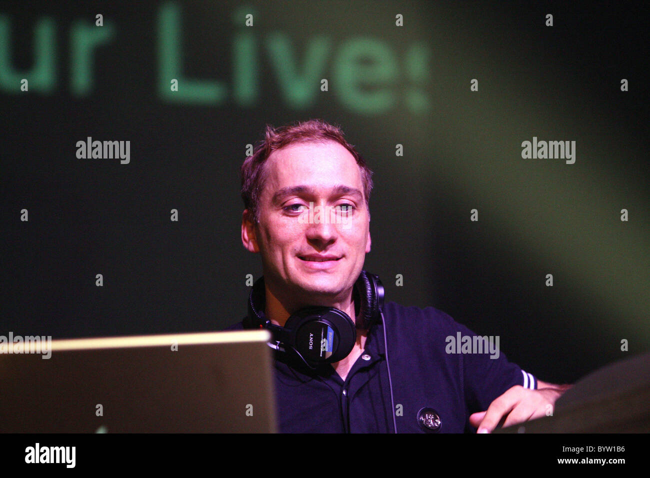 Paul van Dyk performing live tracks from his new album "In Between" at ...