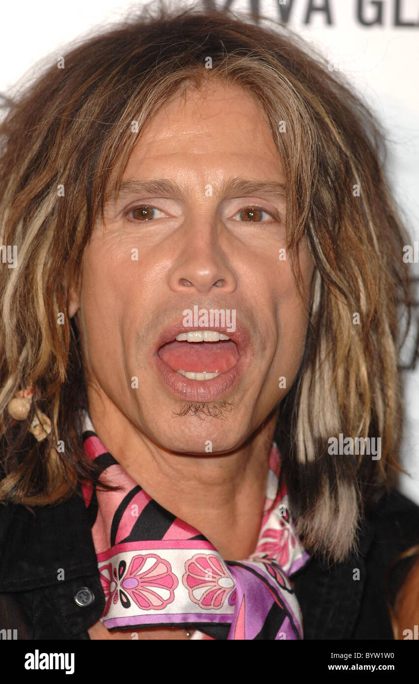 Steven Tyler UK premiere of 'Lipteese' at the MAC Aids Fund and Viva ...