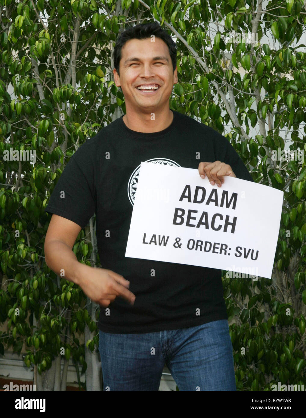 Adam Beach NBC All-Star party at the Beverly Hilton Hotel - Arrivals ...