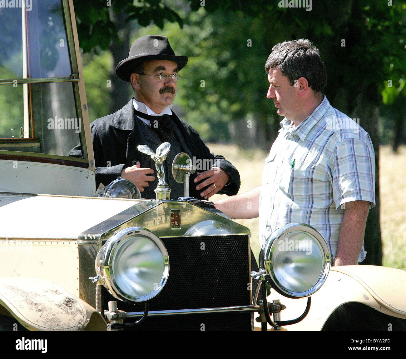 Actor David Haig on the set of TV drama 'My Boy Jack' Dublin, Ireland ...