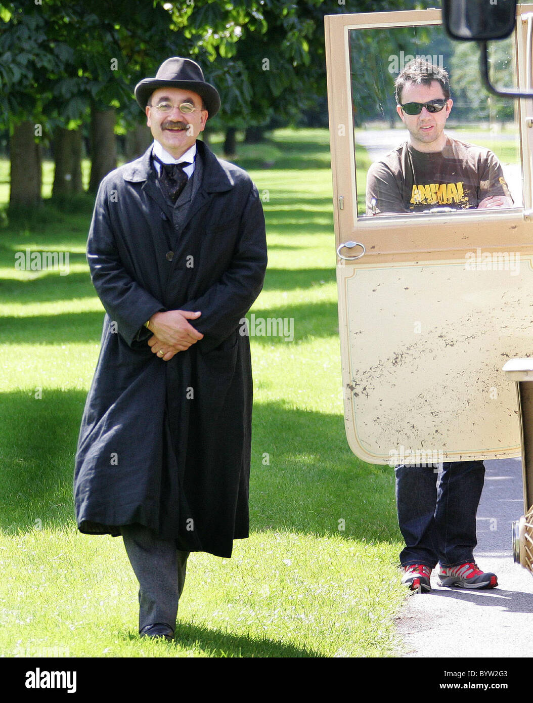 Actor David Haig on the set of TV drama 'My Boy Jack' Dublin, Ireland ...
