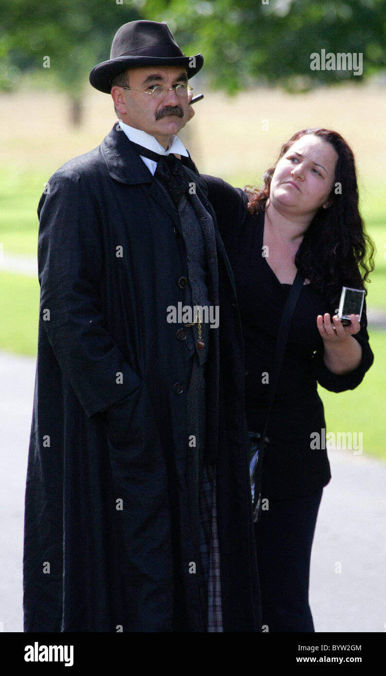 Actor David Haig on the set of TV drama 'My Boy Jack' Dublin, Ireland ...