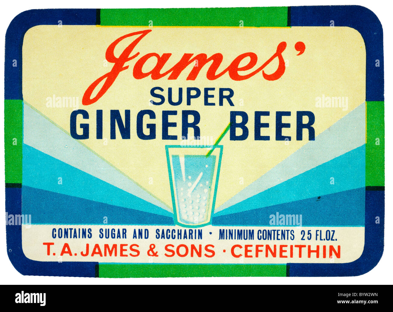 Vintage beer label hi-res stock photography and images - Alamy