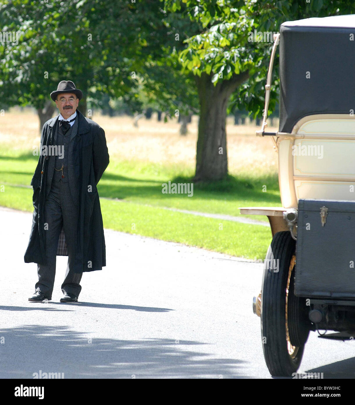 Actor David Haig on the set of TV drama 'My Boy Jack' Dublin, Ireland ...