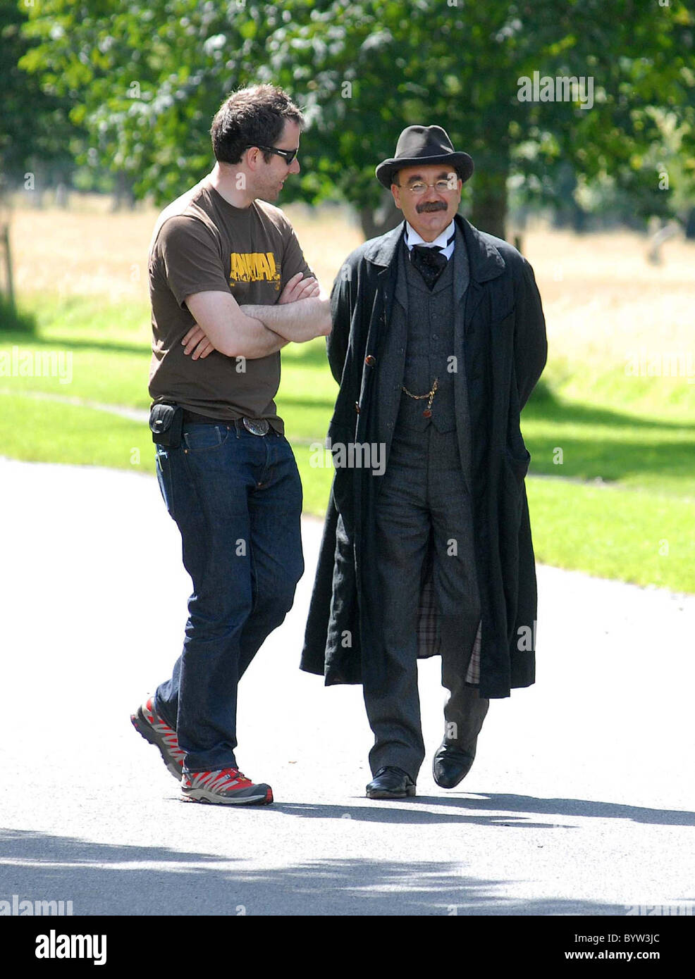 Actor David Haig on the set of TV drama 'My Boy Jack' Dublin, Ireland ...