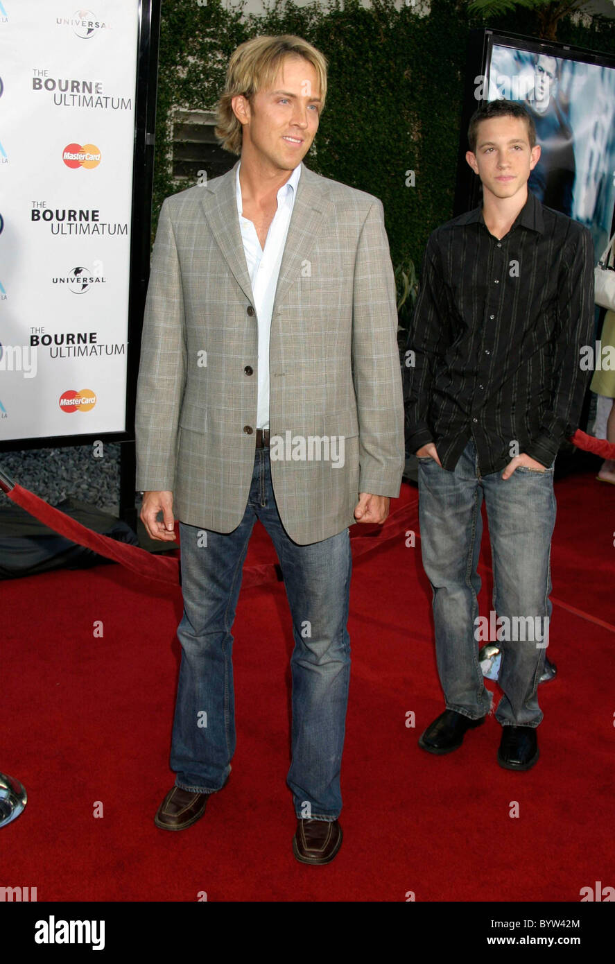 Larry Birkhead 'The Bourne Ultimatum' World Premiere held at the ...