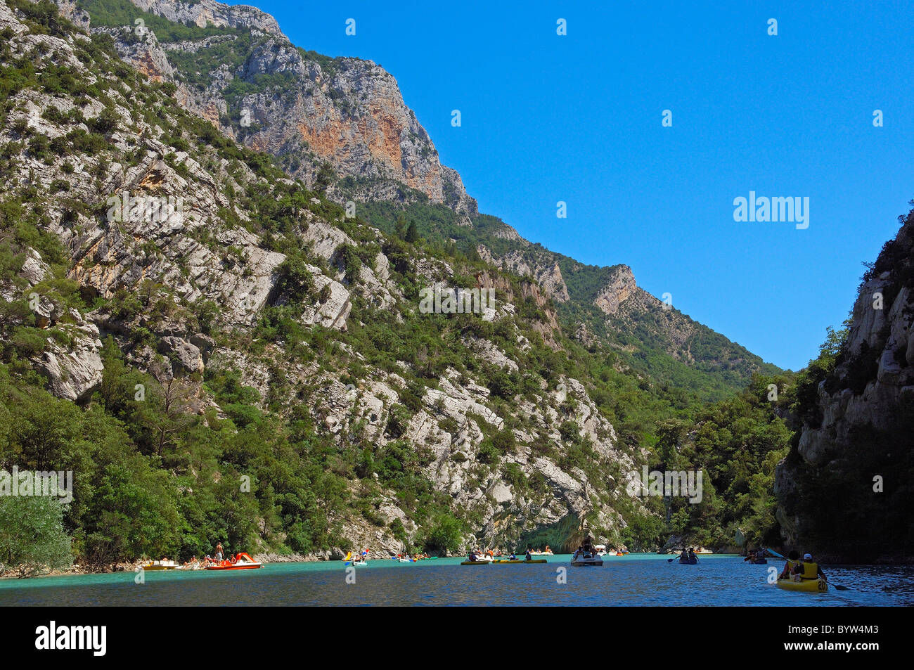 Canyon of the Verdon River, Verdon Regional Natural Park, Provence ...