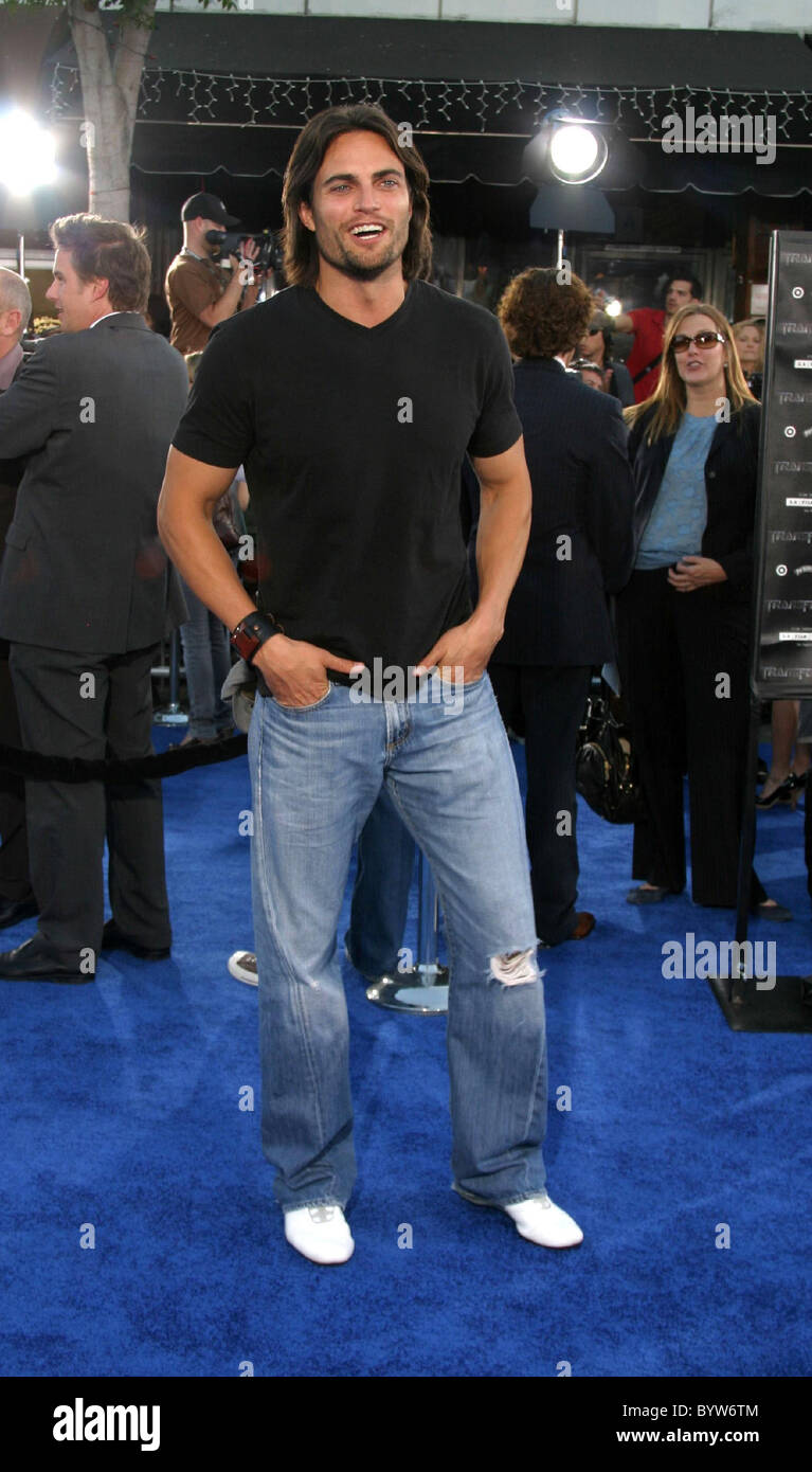 Scott Elrod Premiere of 'Transformers' held at the Mann Village Theater ...