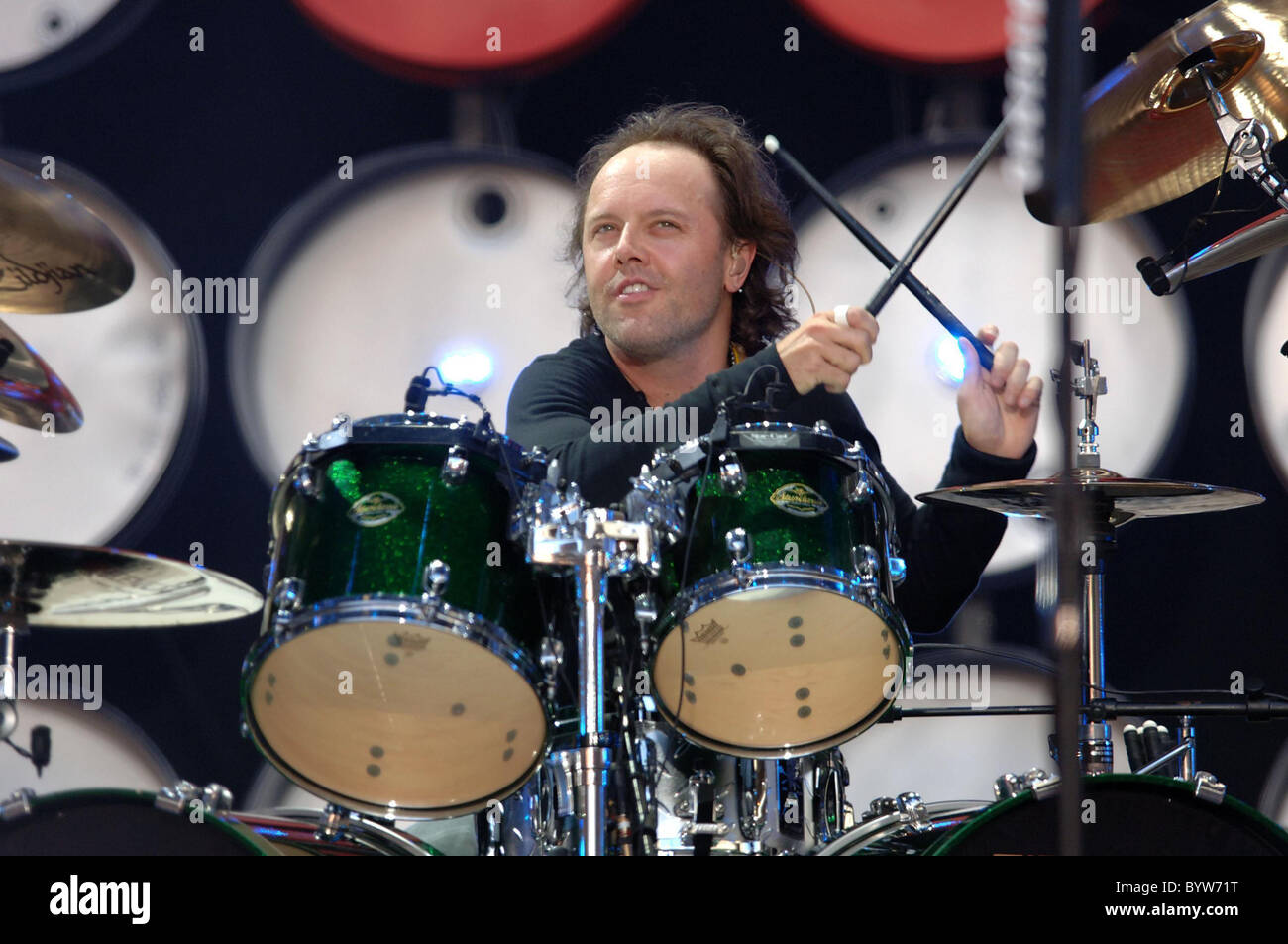 Metallica live earth hi-res stock photography and images - Alamy