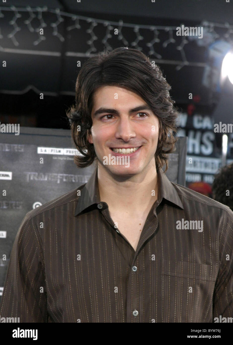 Brandon Routh Premiere of 'Transformers' held at the Mann Village ...