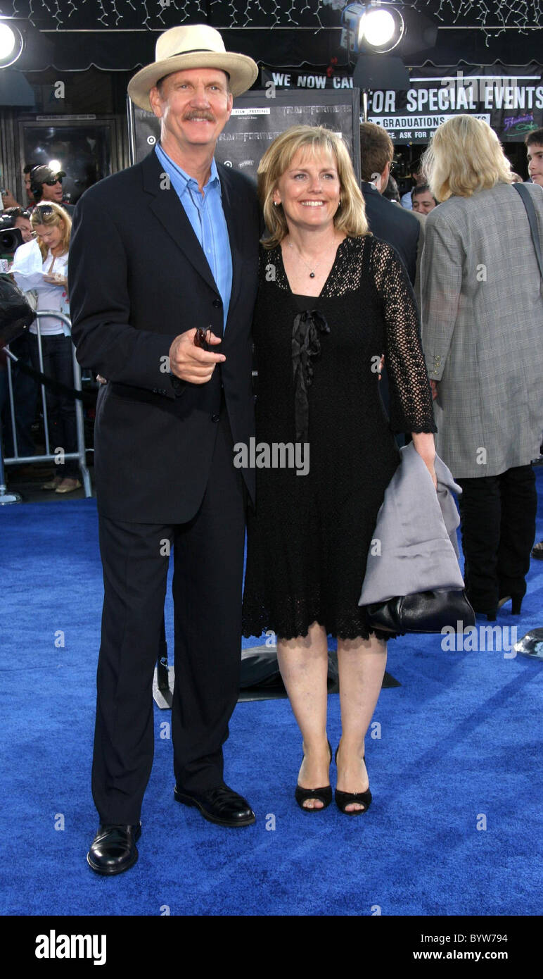 Michael O'Neill & Wife Premiere of 'Transformers' held at the Mann ...