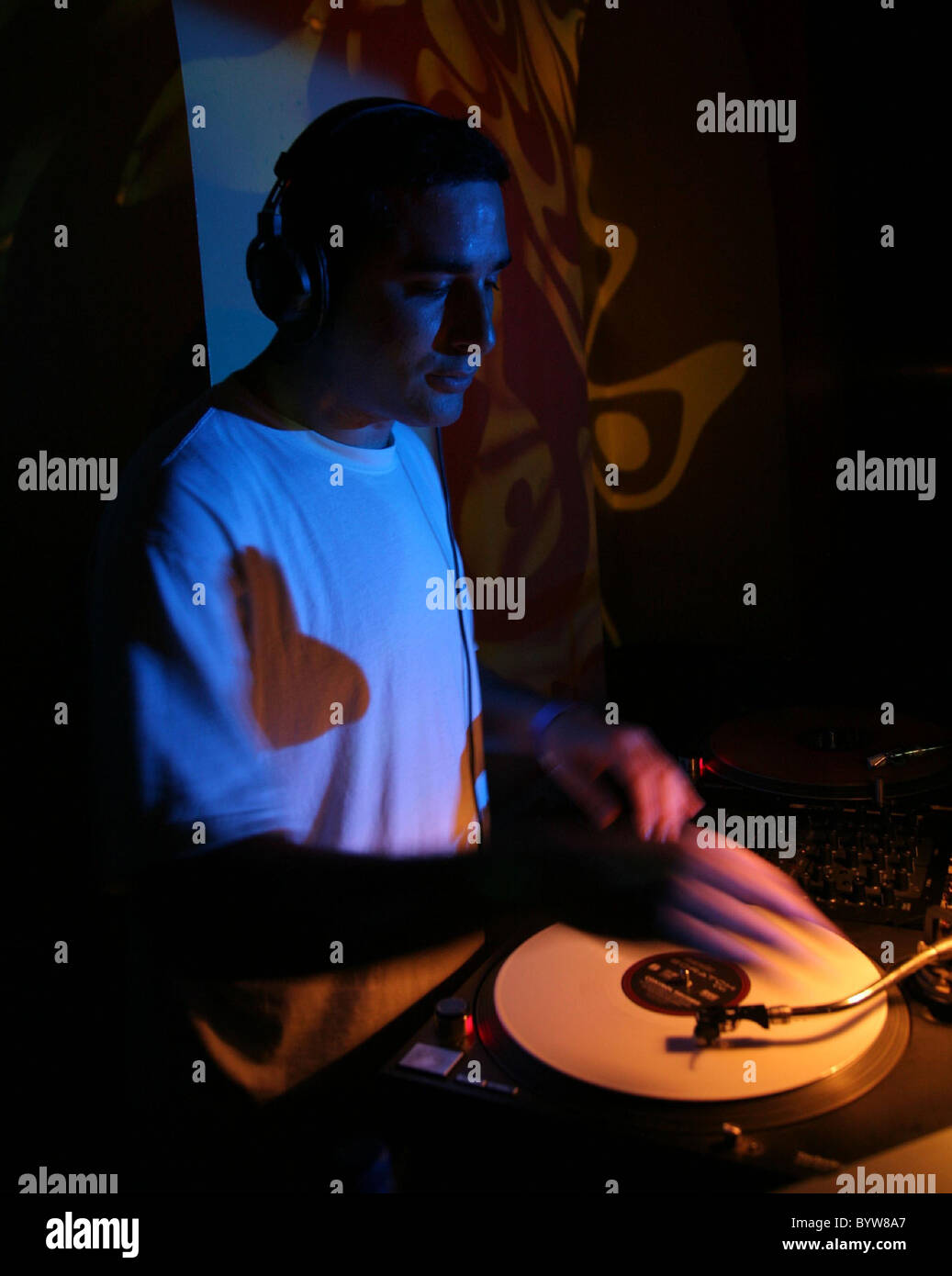 DJ Yoda performing live at The Scala, London, England - 26.07.07 Stock ...