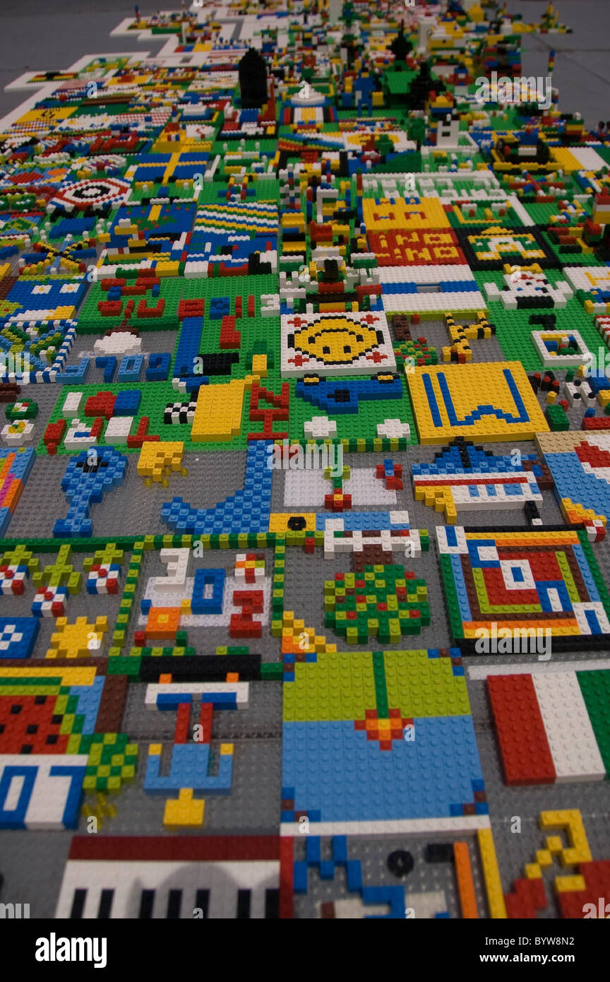 United States of LEGO As part of the World Children's Festival in ...