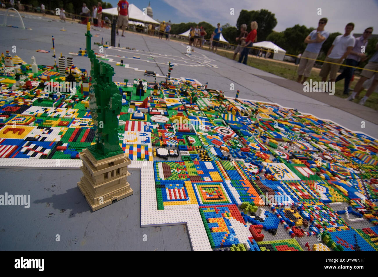 United States of LEGO As part of the World Children's Festival in ...
